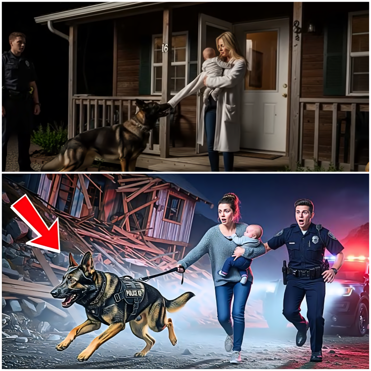 K9 Dog Pulled Mom and Baby Out of the House at 3 AM—What Happened ...