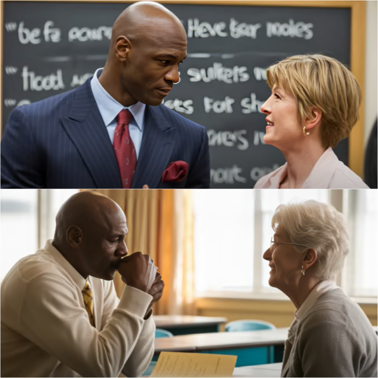 Michael Jordan Confronts His Old Teacher Who Said He’d Never Make It ...