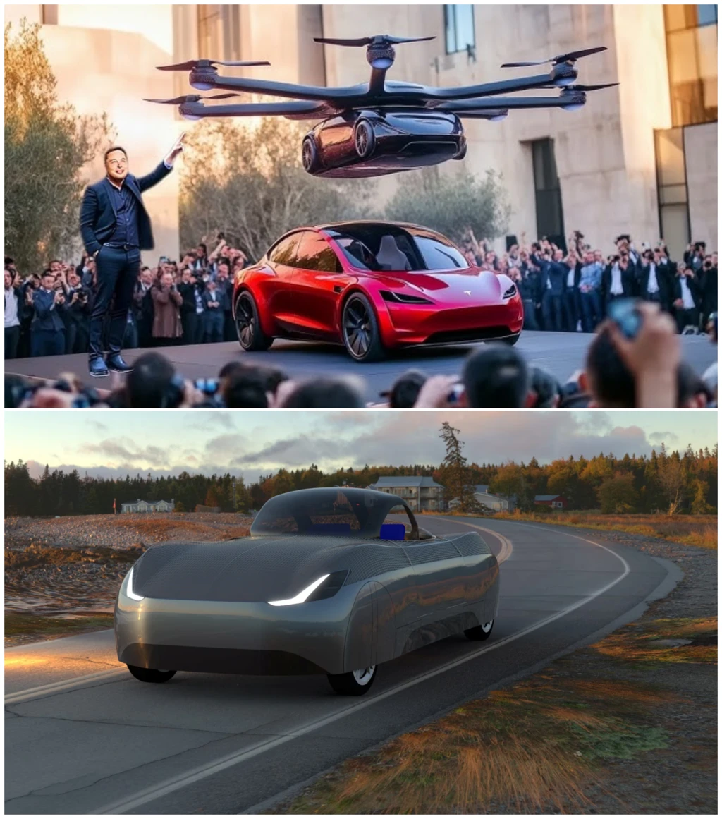 BREAKING: Elon Musk’s Tesla Flying Car Takes Off—A Revolutionary Leap ...