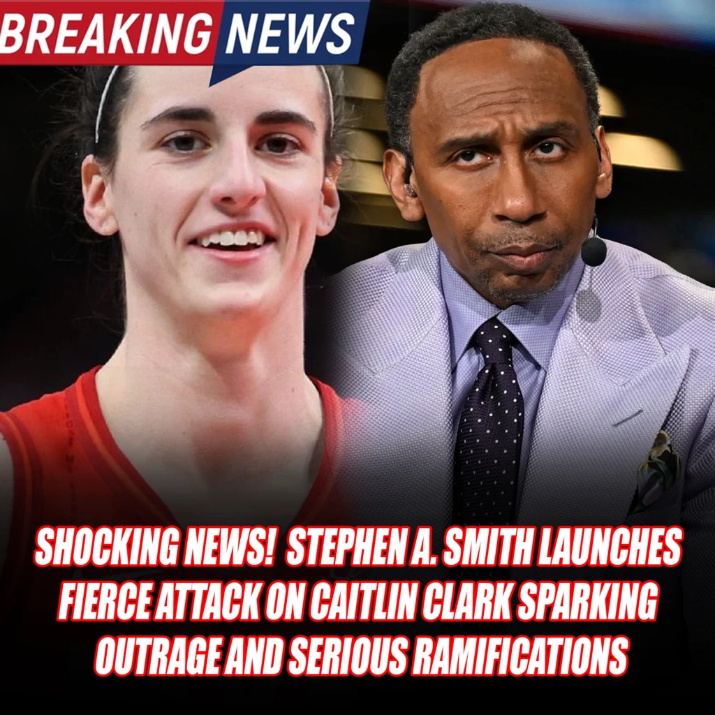 SHOCKING NEWS: Stephen A. Smith Launches Fierce Attack on Caitlin Clark ...