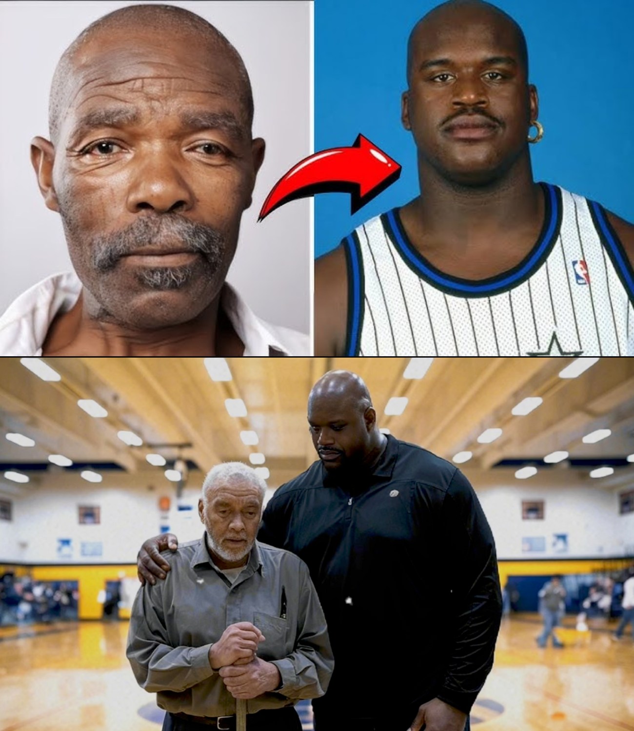 Shaq O’Neal Discovers His High School Janitor Still Working at 80, His ...