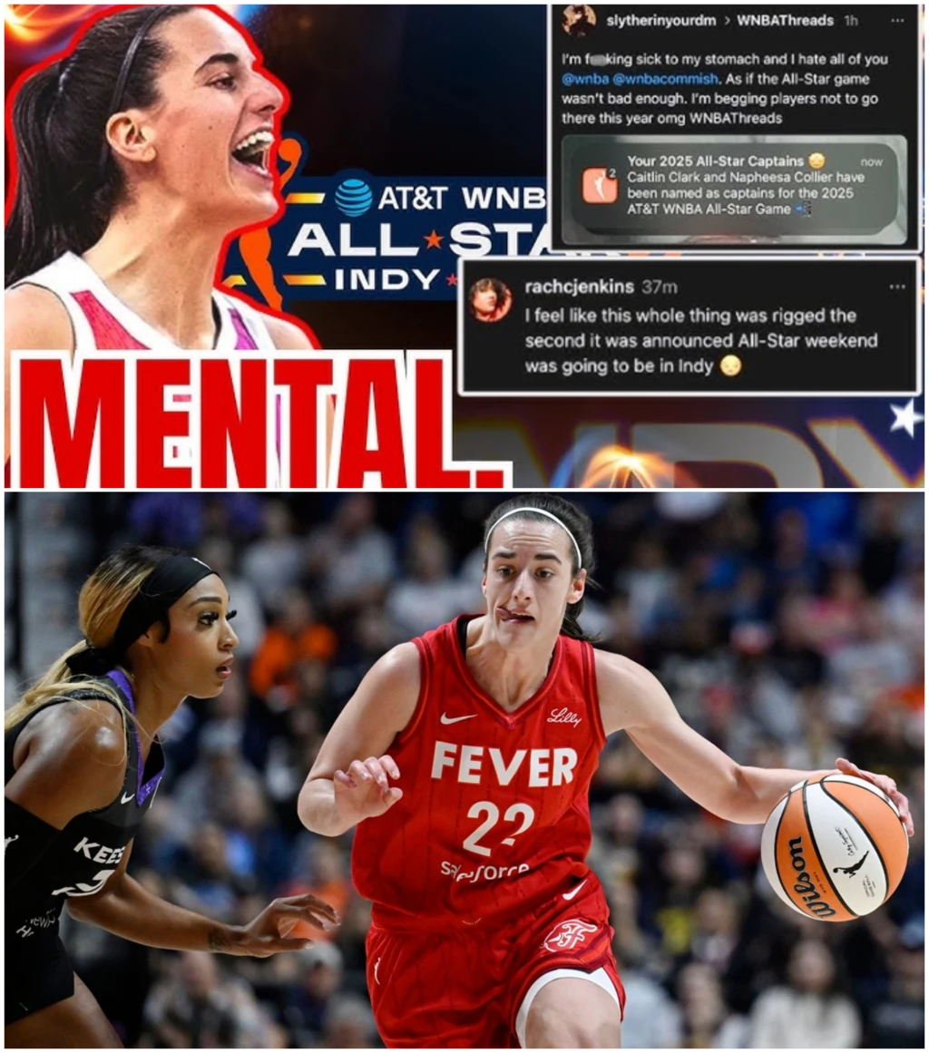 Old WNBA Fandom goes MENTAL calling Caitlin Clark All Star Voting ...