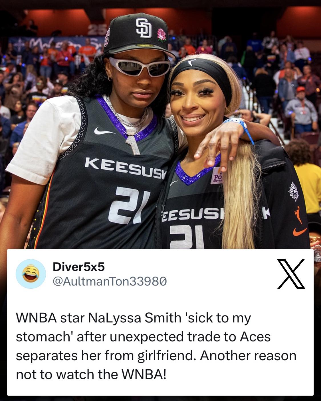 WNBA star NaLyssa Smith 'sick to my stomach' after unexpected trade to ...