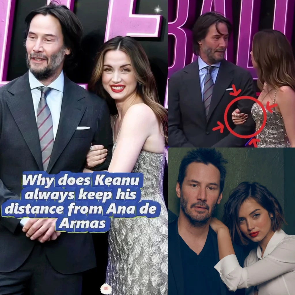 Why does Keanu always keep his distance from Ana de Armas? - News