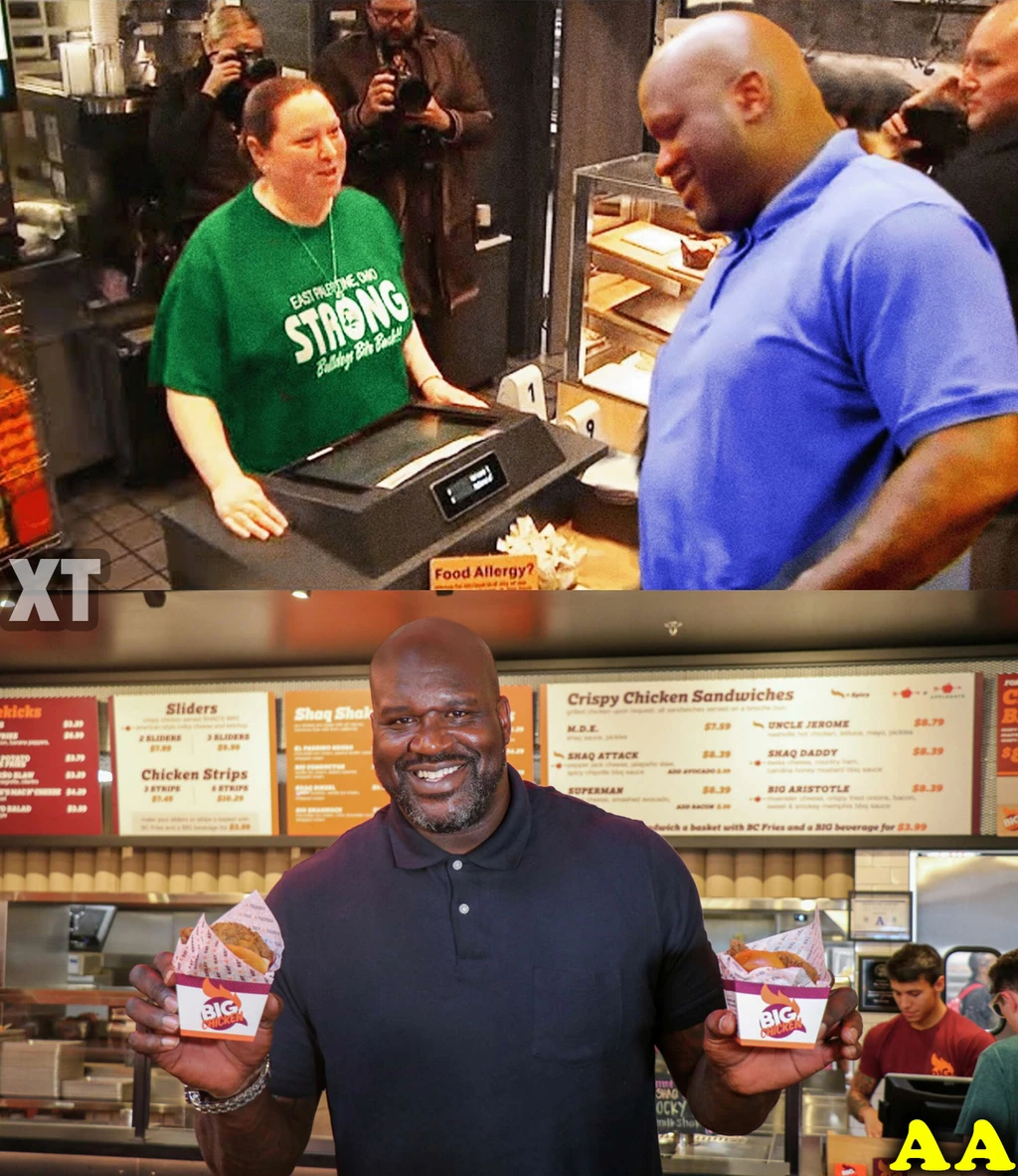 Big Shaq Walks Into McDonald's Full Of First Responders - What He Does ...