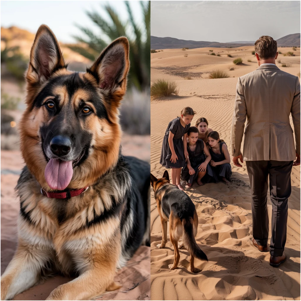 Rich Man Abandons His 4 Sick Children In The Desert, But The German ...