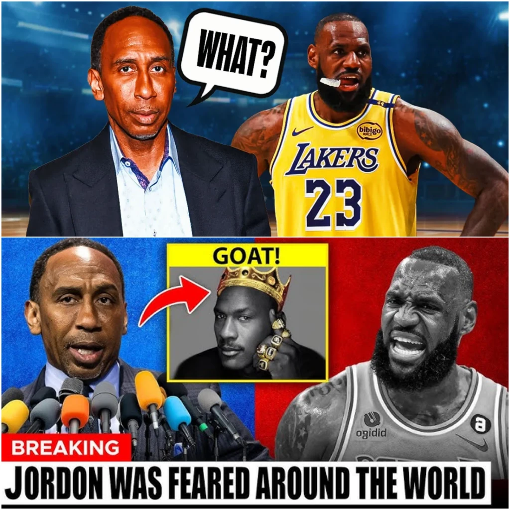 Stephen A. Smith: “LeBron’s a Legend, But Jordan Struck Fear Like No ...