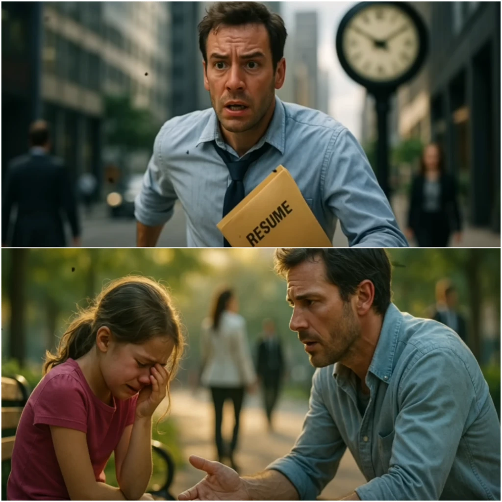 Single Dad Skips Job Interview to Comfort Crying Girl — What She Does ...