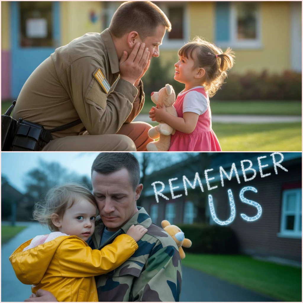 The soldier After Picking Up His Daughter From Daycare, Suddenly Heard ...