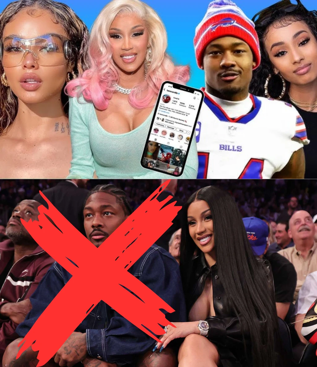 Cardi B ERASES Stefon Diggs Like He Ain’t Exist! Rubi Rose Says India ...