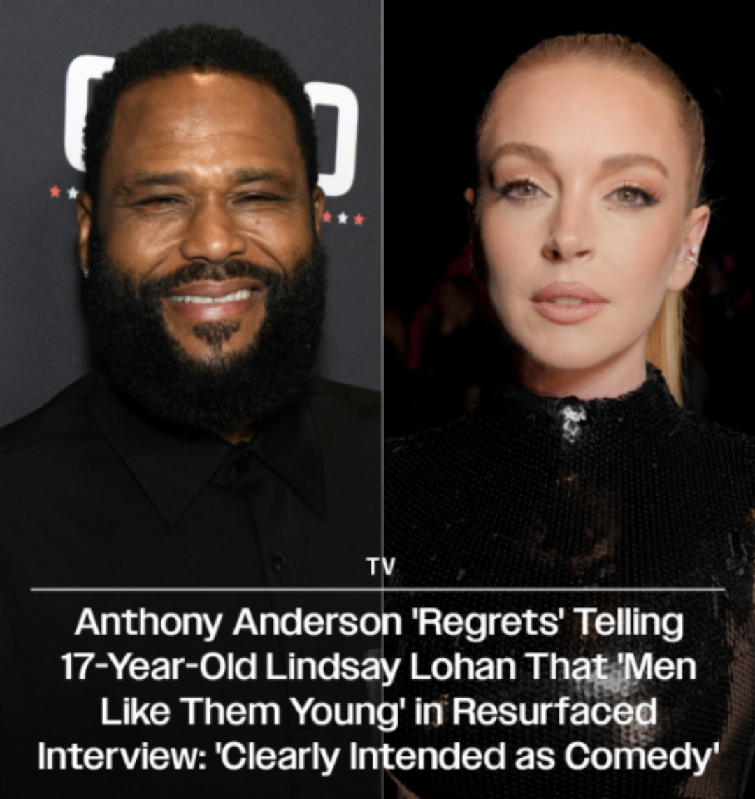 Resurfaced Interview Shows Anthony Anderson Telling 17-Year-Old Lindsay ...