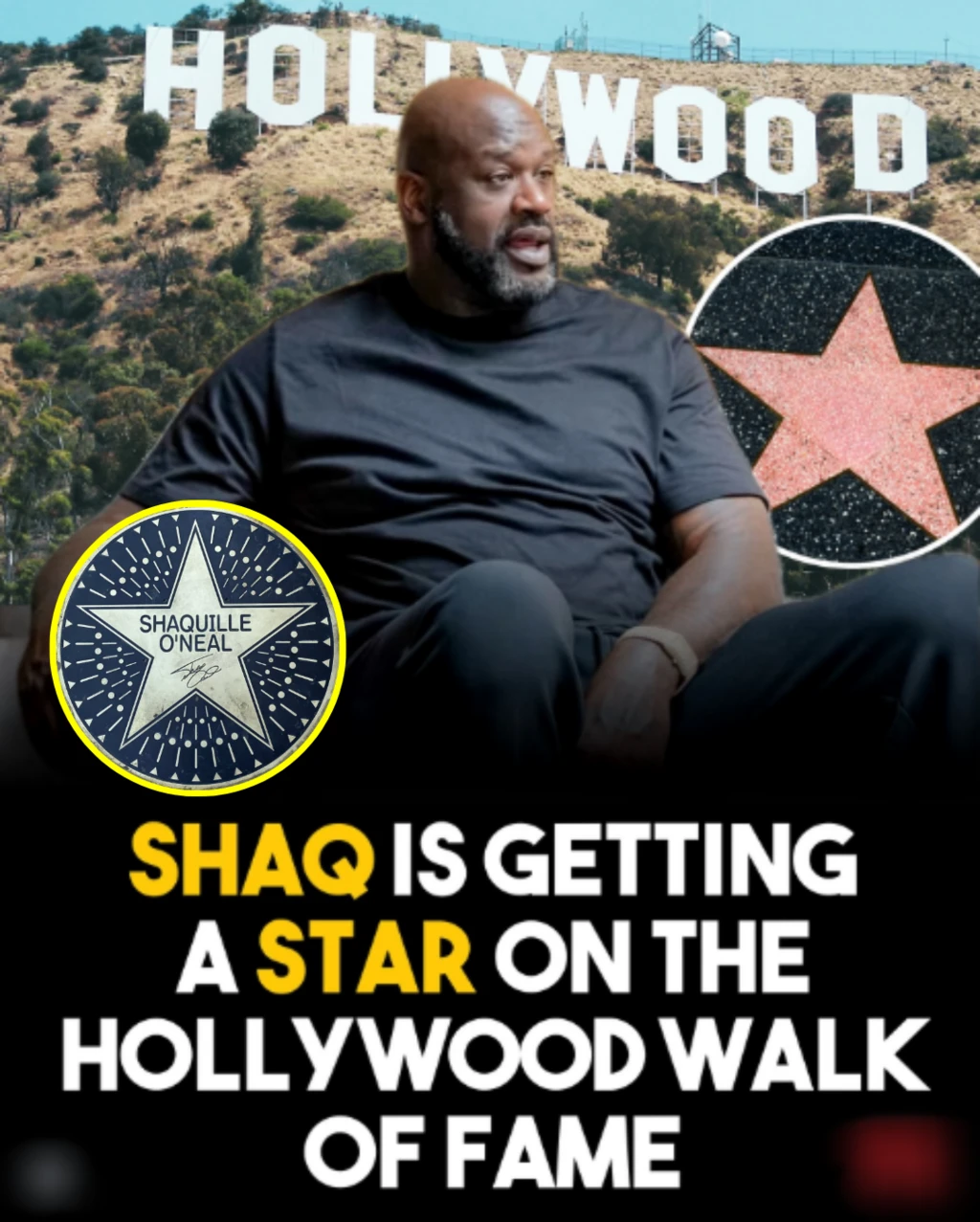 Shaquille O’Neal is getting a star on the Hollywood Walk of Fame - News
