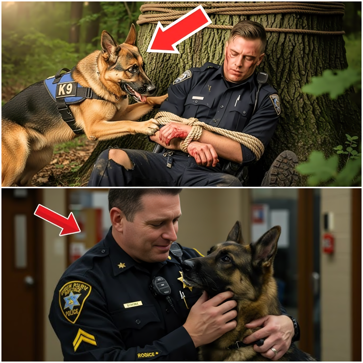 K9 Saves Officer Tied To A Tree—What They Discover Next Silences ...