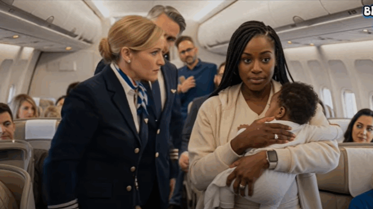 Flight Attendant Slaps Mother with Baby — Had No Idea Her Husband Was ...