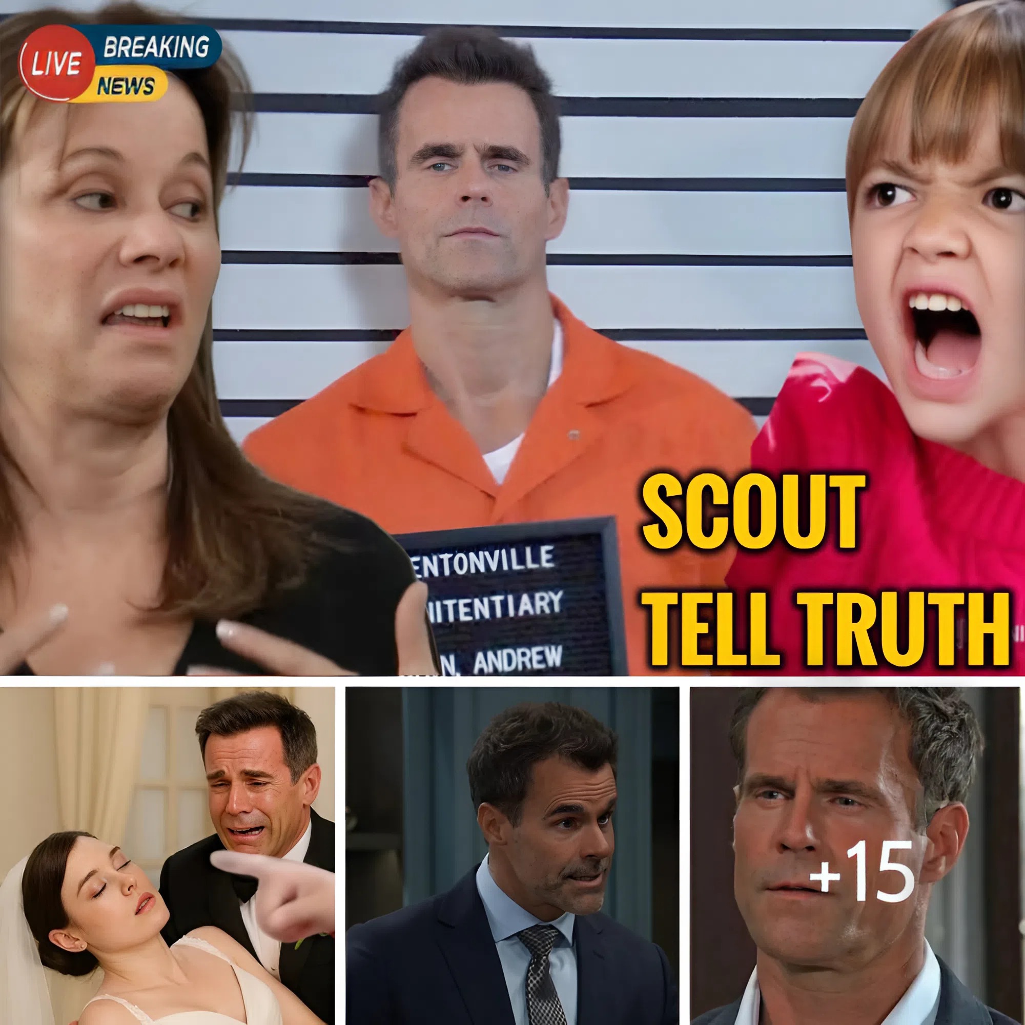 Scout reveals Drew’s secret to Alexis, causing Drew to be imprisoned ...