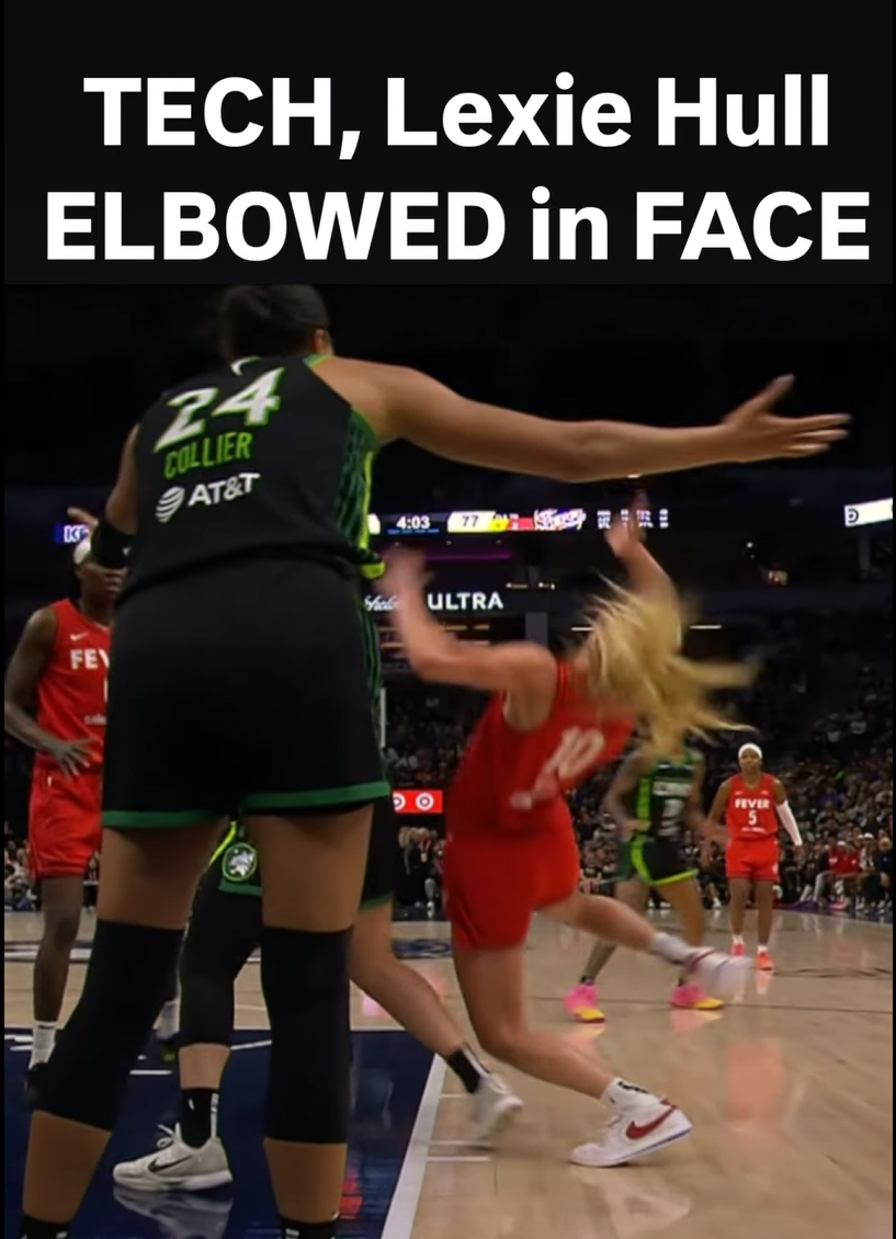 VIDEO: Lexie Hull Gets ELBOWED in the Face During Fever Game | Fans ...