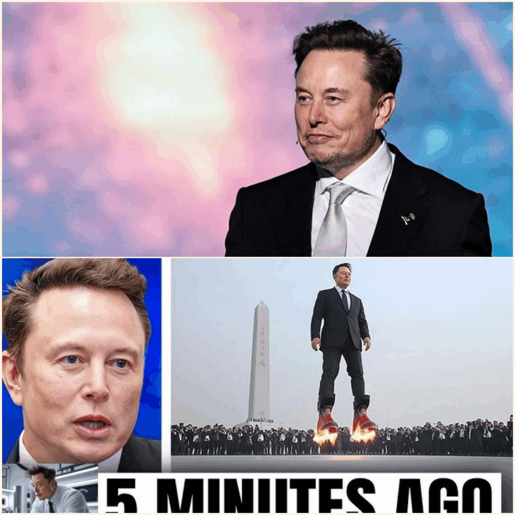 Running Late in Traffic, Elon Musk Invents Flying Shoes—Turning City-to ...