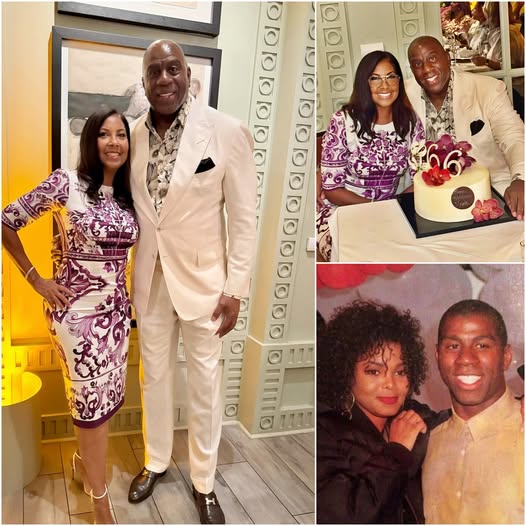 Cookie Johnson secretly celebrated the legendary Magic Johnson's 66th ...