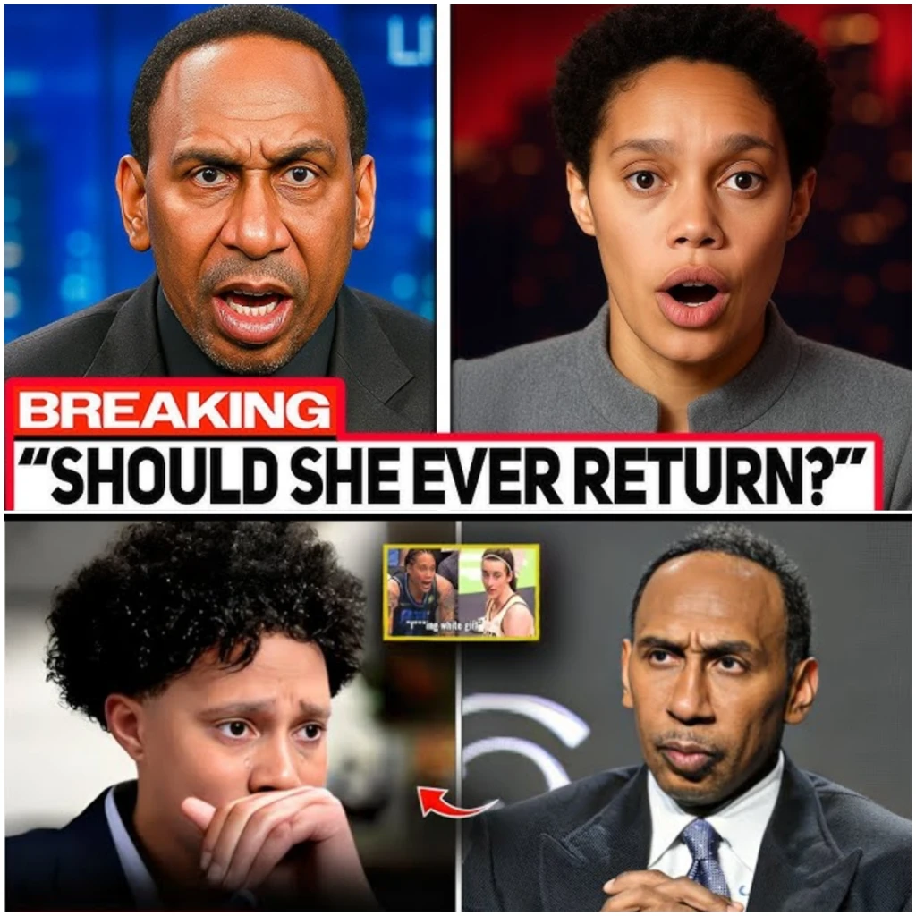 WNBA SCANDAL IMPLOSION: Stephen A. Smith DEMANDS Brittney Griner ...