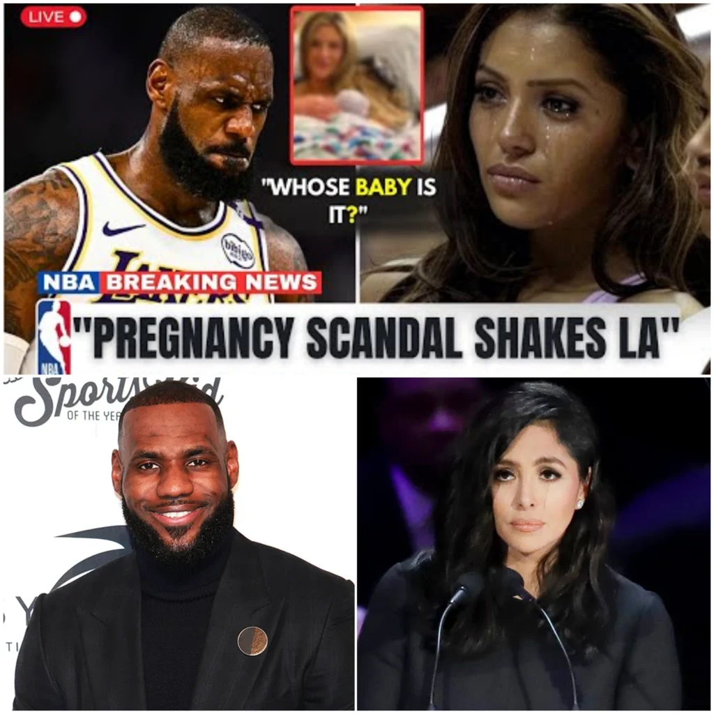 LEBRON JAMES OBLITERATES Vanessa Bryant LIVE — Kobe’s Widow PREGNANCY ...