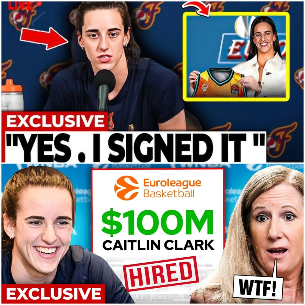 WNBA DOOMSDAY: Caitlin Clark’s $100 Million EuroLeague Betrayal ...