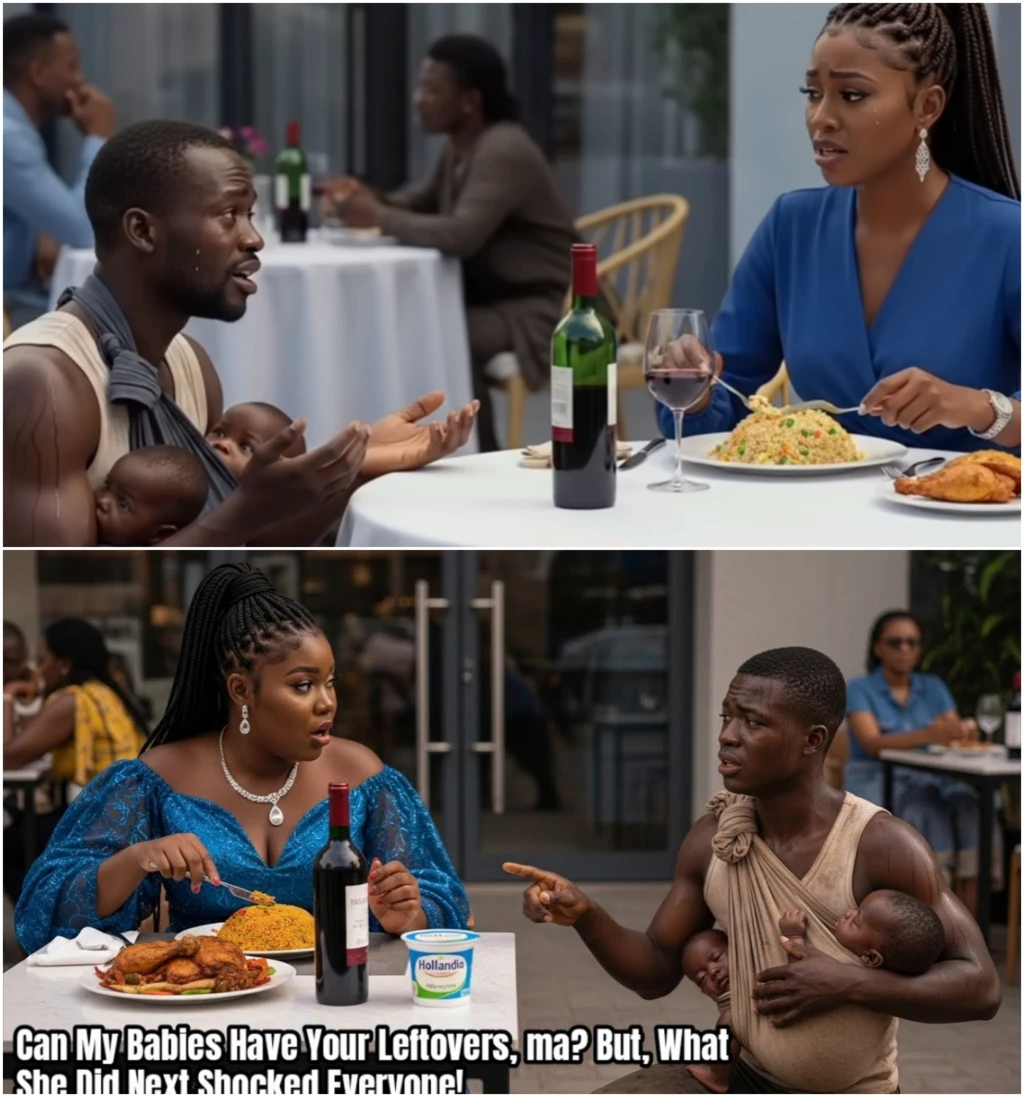 “May I Have Your Leftovers, Ma’am?” — But When the Millionaire Looked ...