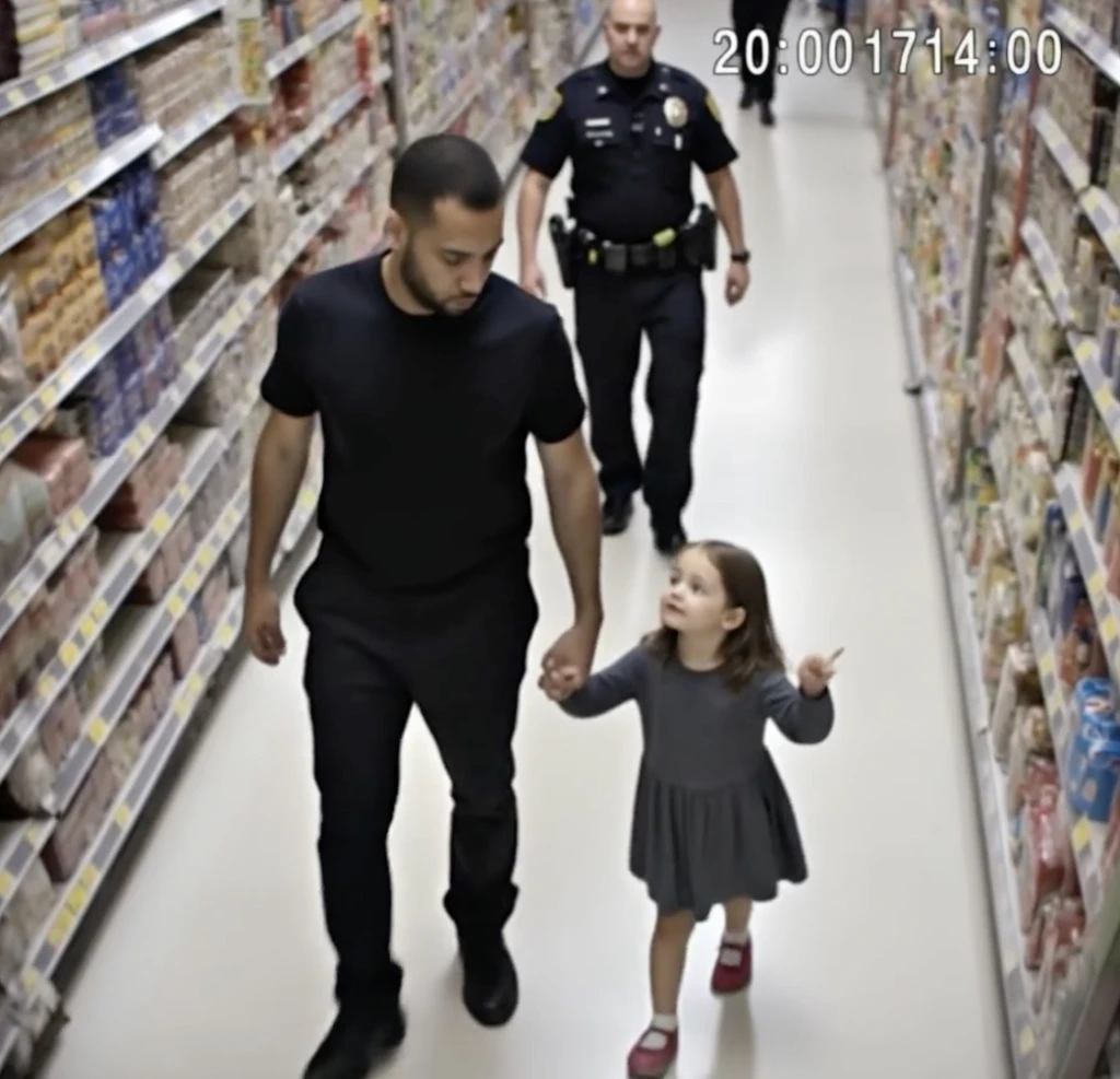 Little Girl’s Hidden Cry for Help in a Supermarket — An Off-Duty Cop ...