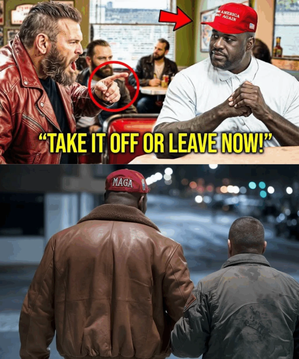 Big Shaq Faces Biker Showdown Over MAGA Hat—The Unexpected Outcome Will ...