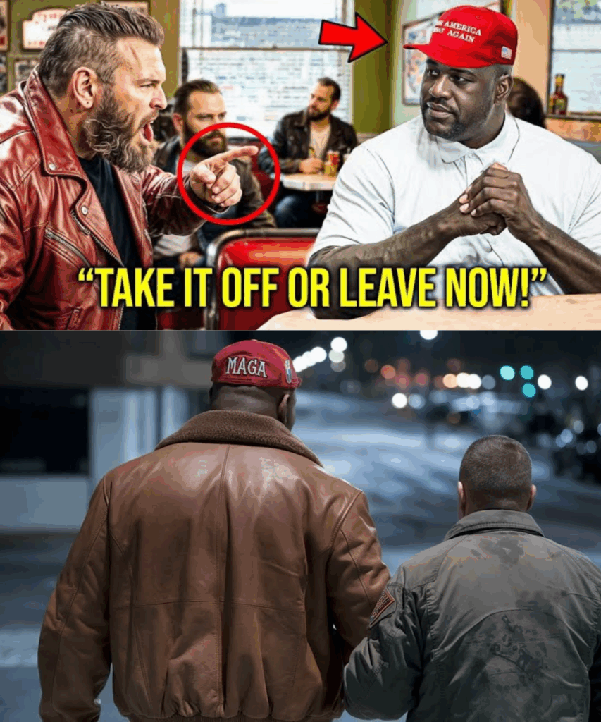 Big Shaq Faces Biker Showdown Over MAGA Hat—The Unexpected Outcome Will ...