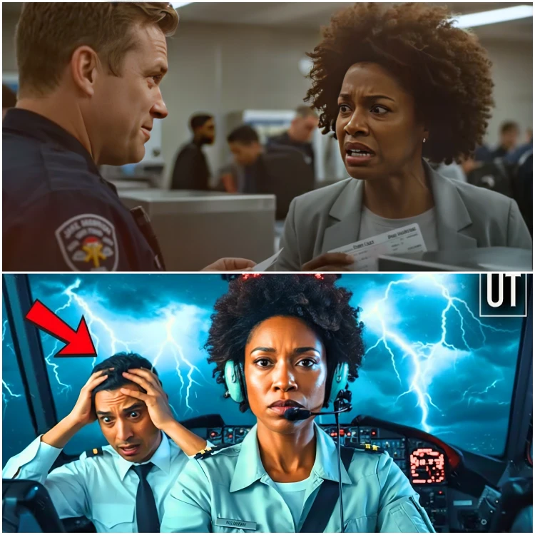 SECURITY ATTACKED Black PILOT at Airport —Minutes Later She SAVED 312 ...