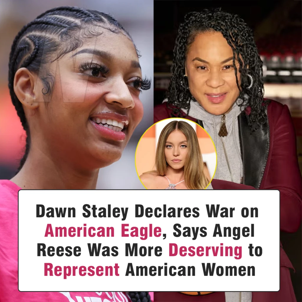 Dawn Staley Declares War on American Eagle, Says Angel Reese Deserves ...