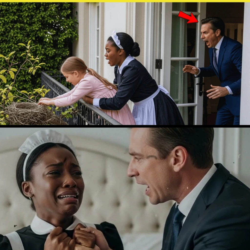 "Billionaire’s Shocking Homecoming: Caught Off Guard by Black Maid ...