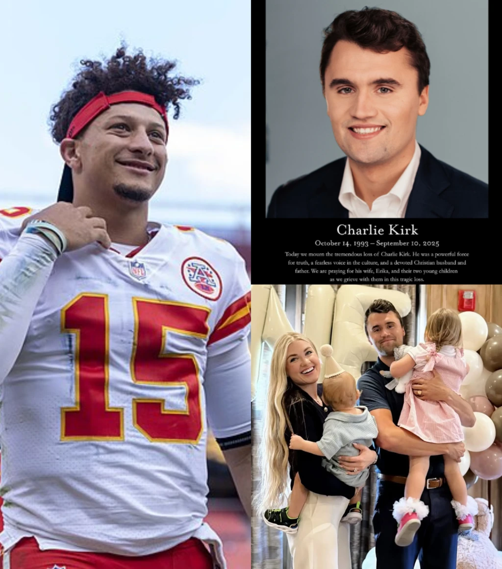 Shortly After Charlie Kirk’s Death, Chiefs Star Patrick Mahomes Steps ...