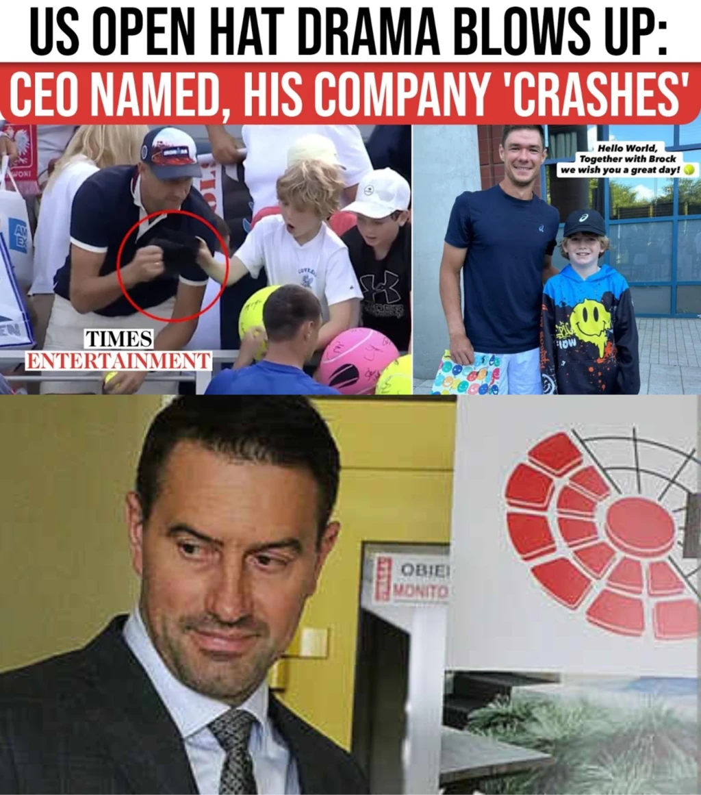 US Open Scandal: Millionaire CEO PIOTR SZCZEREK EXPOSED in Viral Hat ...