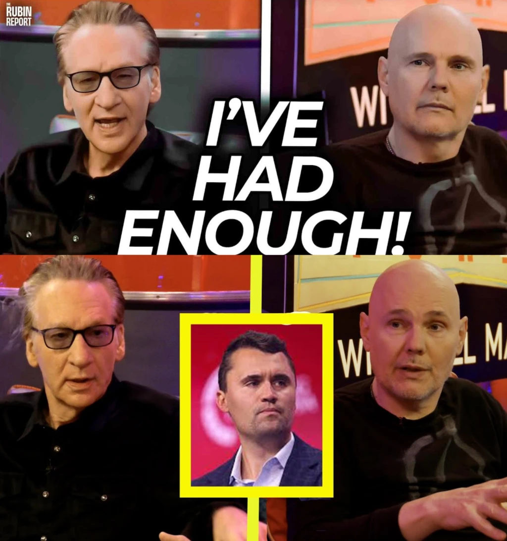 Billy Corgan Shocked by Bill Maher’s Angry Reaction to Charlie Kirk’s ...