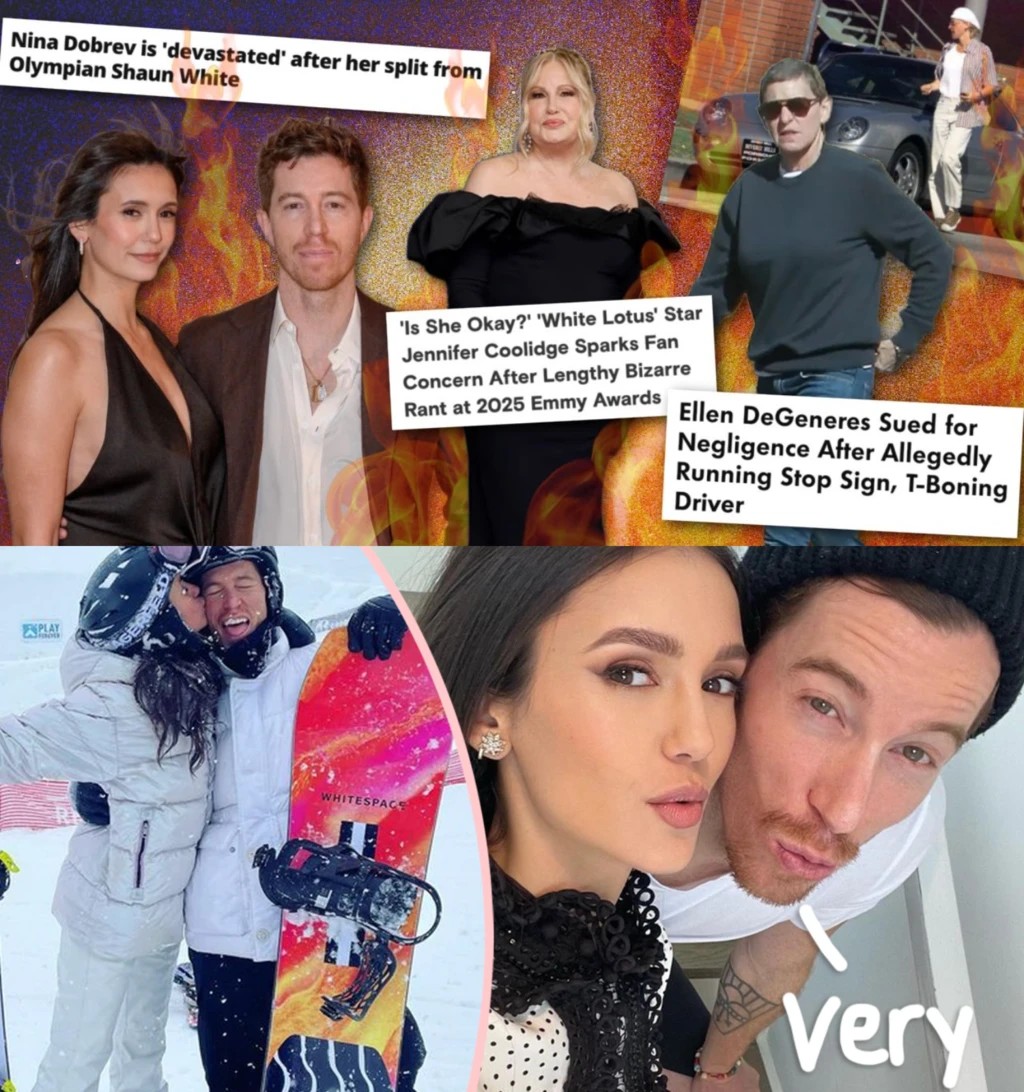 Nina Dobrev Shattered After Shaun White Split, Jennifer Coolidge Sparks ...