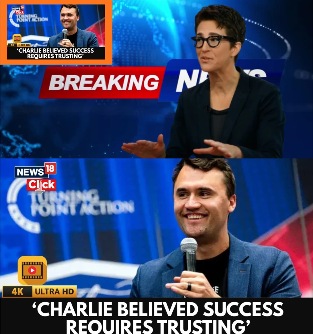 Rachel Maddow Reports: Inside Charlie Kirk’s Entrepreneurial Journey ...
