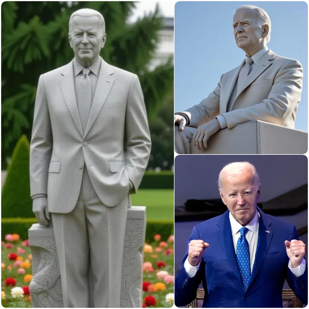 Democrats are calling for a Joe Biden statue to be put up in front of ...