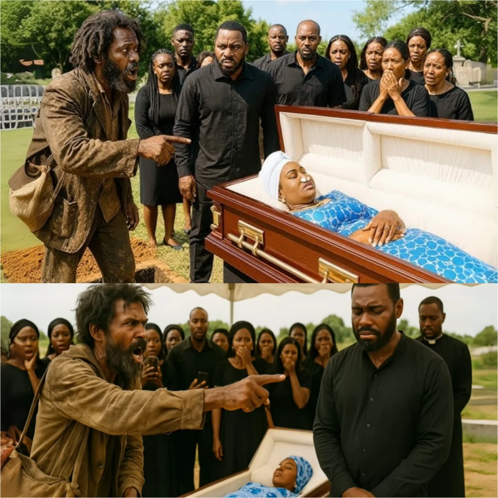 "She's Not Dead", Homeless Man Stops Billionaire's Funeral To Save Her ...