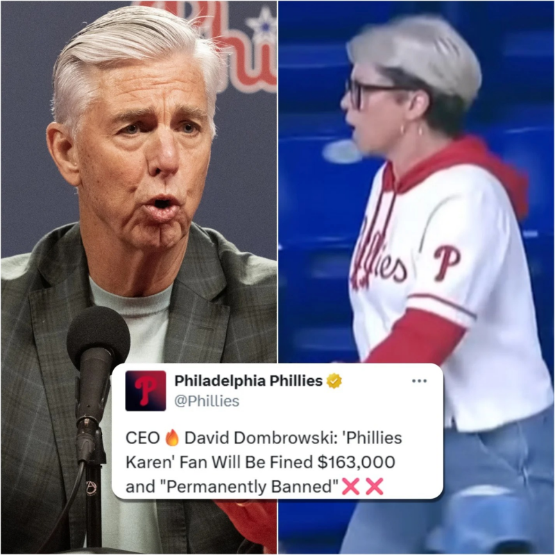 SHOCKING: Phillies CEO David Dombrowski Bans 'Phillies Karen' for Life ...