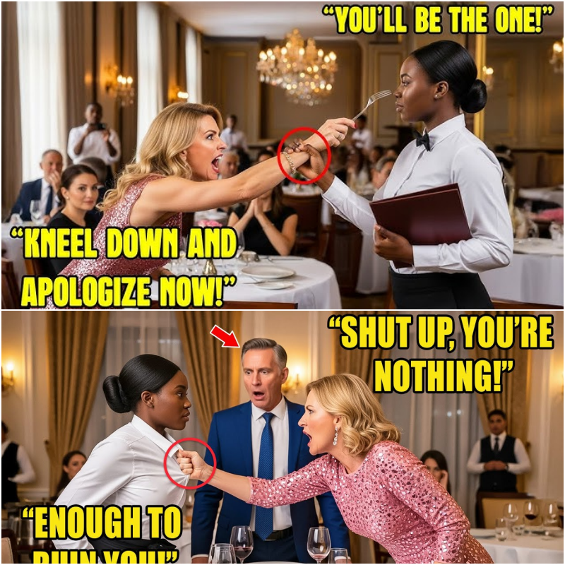 Everyone Feared the Millionaire’s Wife — Until the Black Waitress Made ...