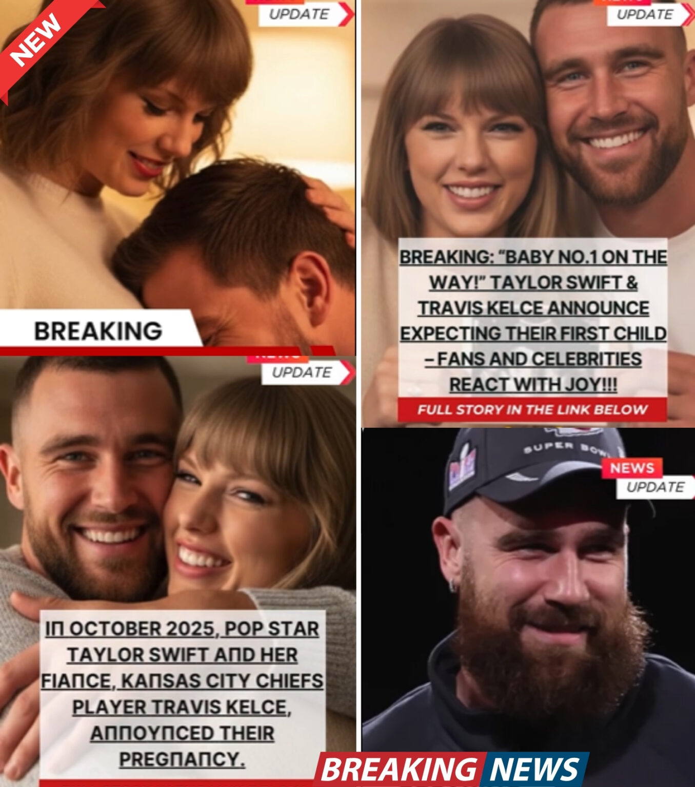 Travis Kelce and Taylor Swift Secretly Welcome Twins—Fans Stunned by ...