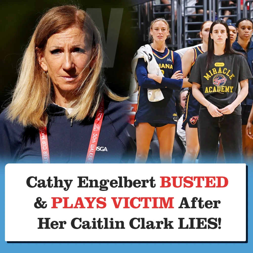WNBA Cathy Engelbert BUSTED & PLAYS VICTIM After Her Caitlin Clark LIES ...