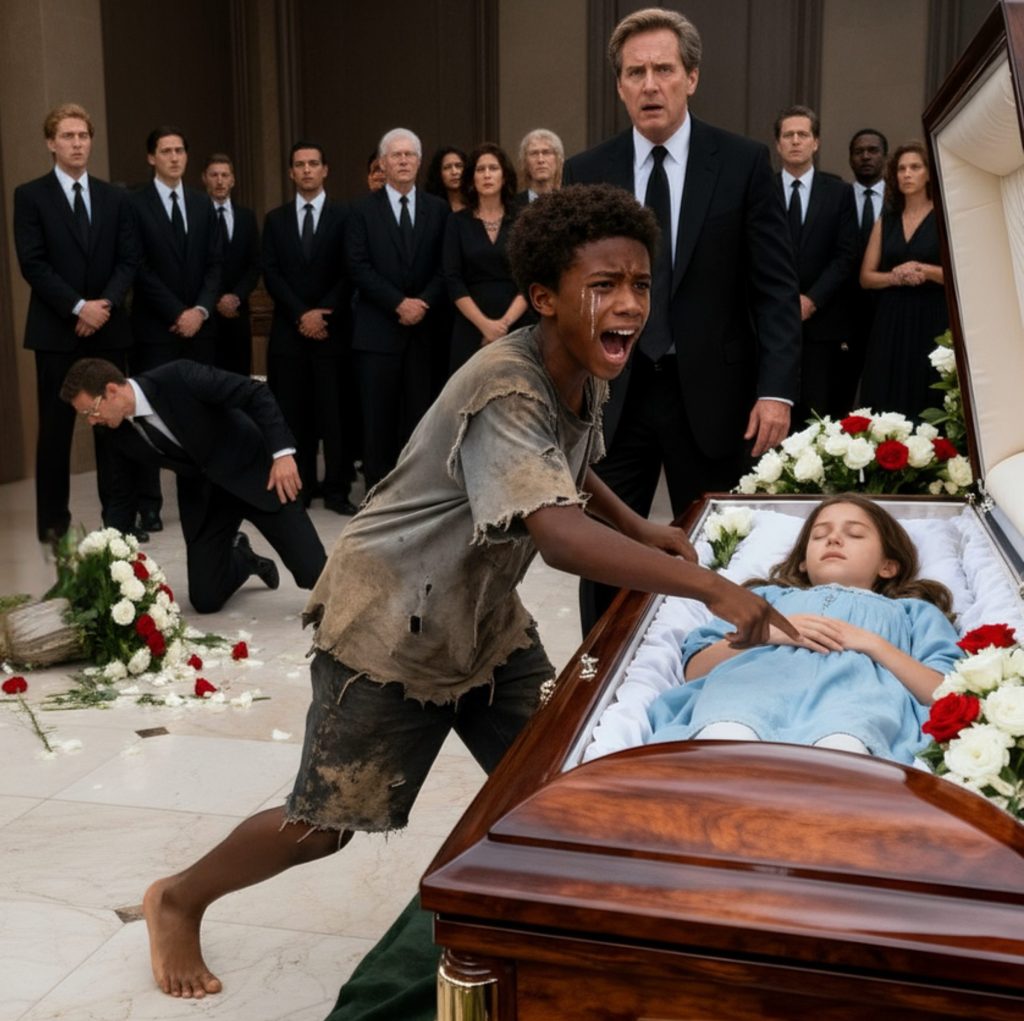 Homeless Boy Ran Into the Funeral and Screamed, “Stop! Don’t Close It ...