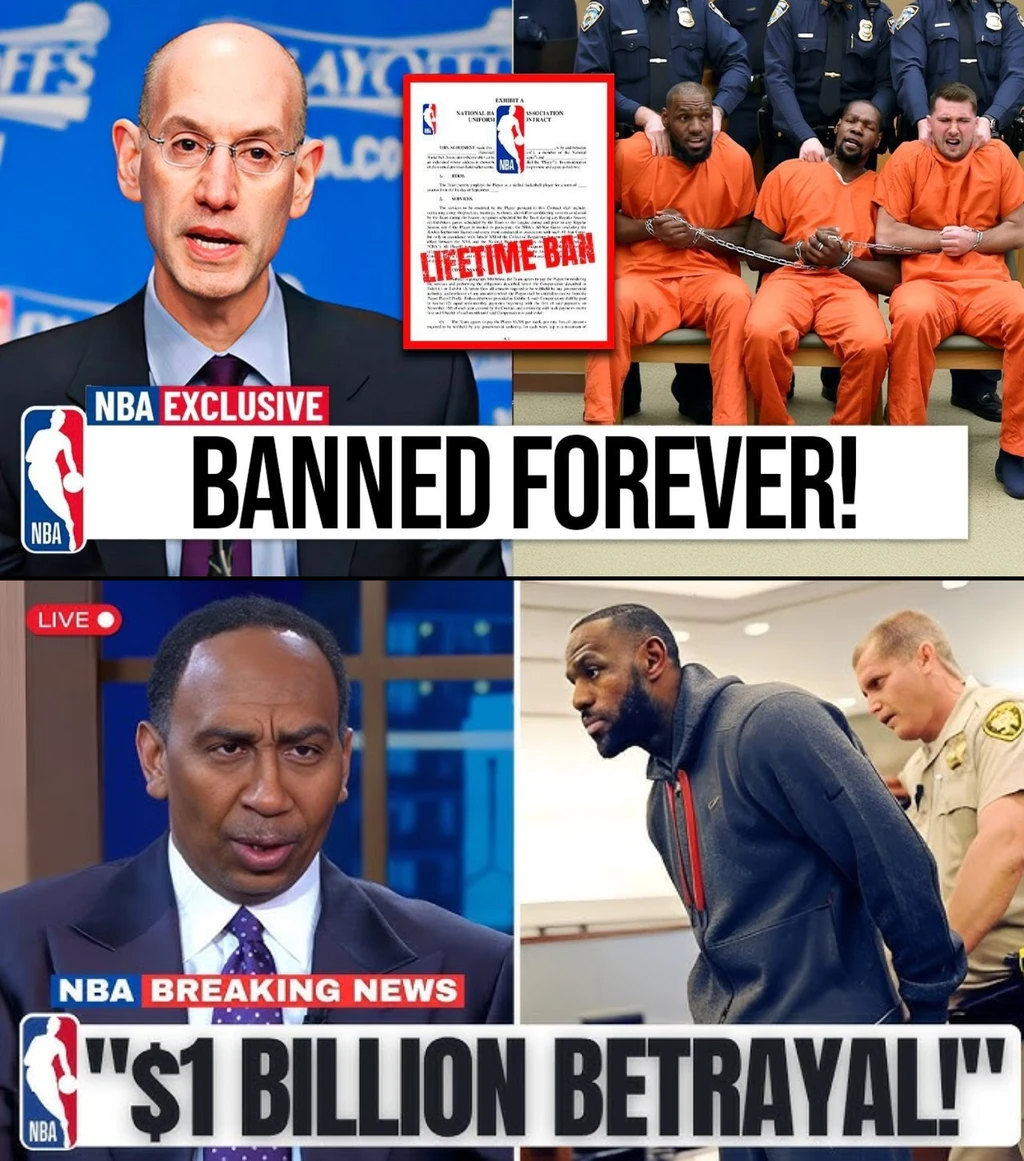 Footage Of Kevin Durant, LeBron James, Luka Doncic CRYING in Court ...