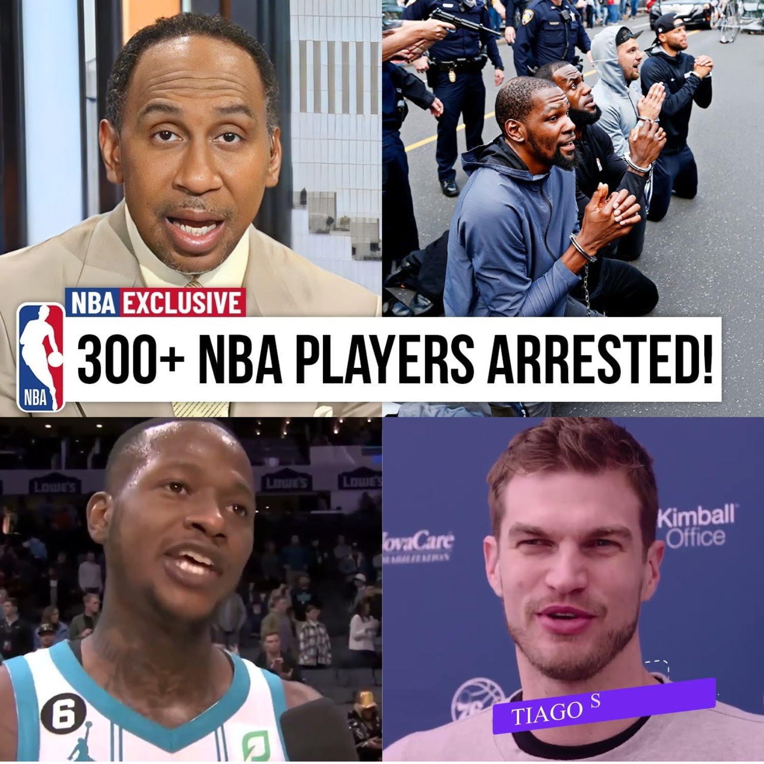 Shocking Footage: NBA Players Plead with Cops to Avoid Arrest Amid ...