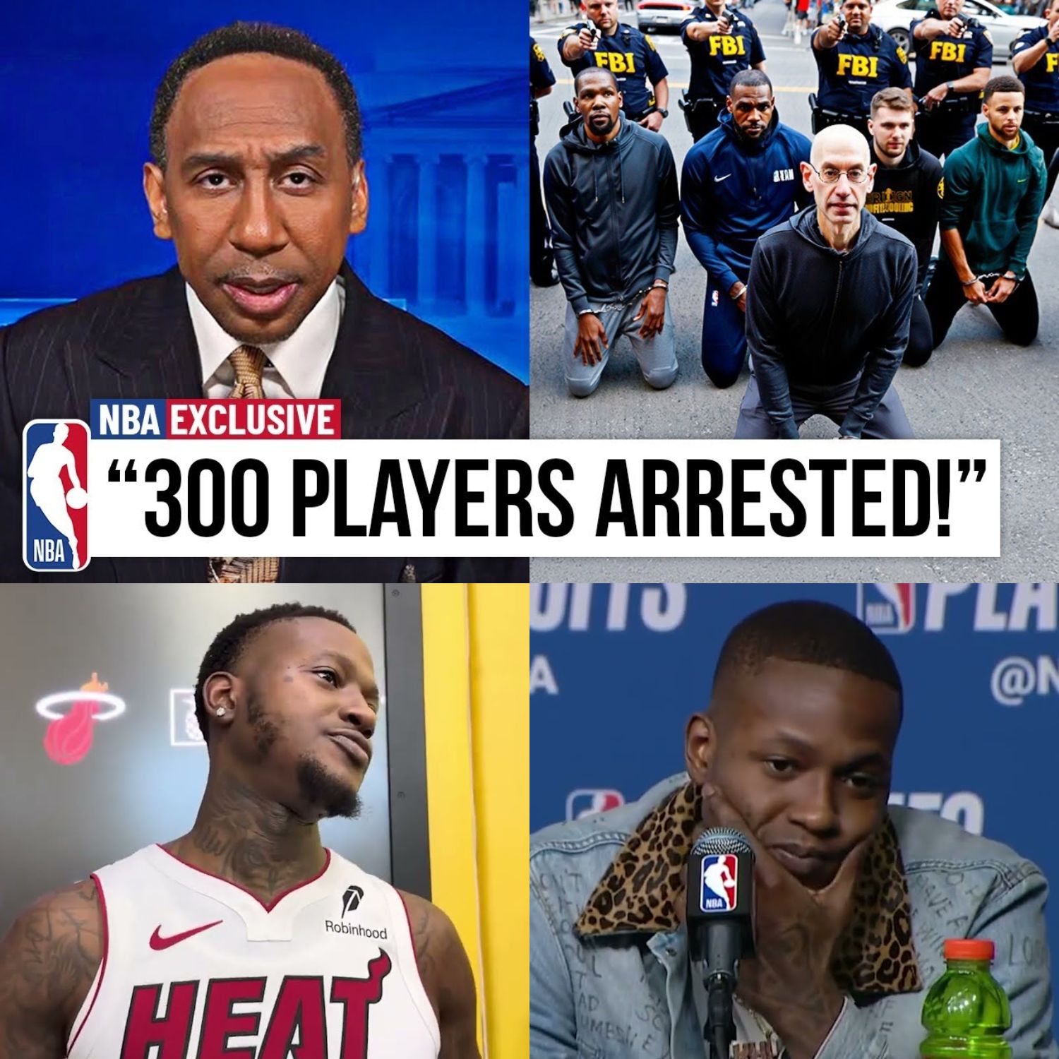 Emotional Footage: NBA Players in Tears During FBI Raids Amid Gambling ...