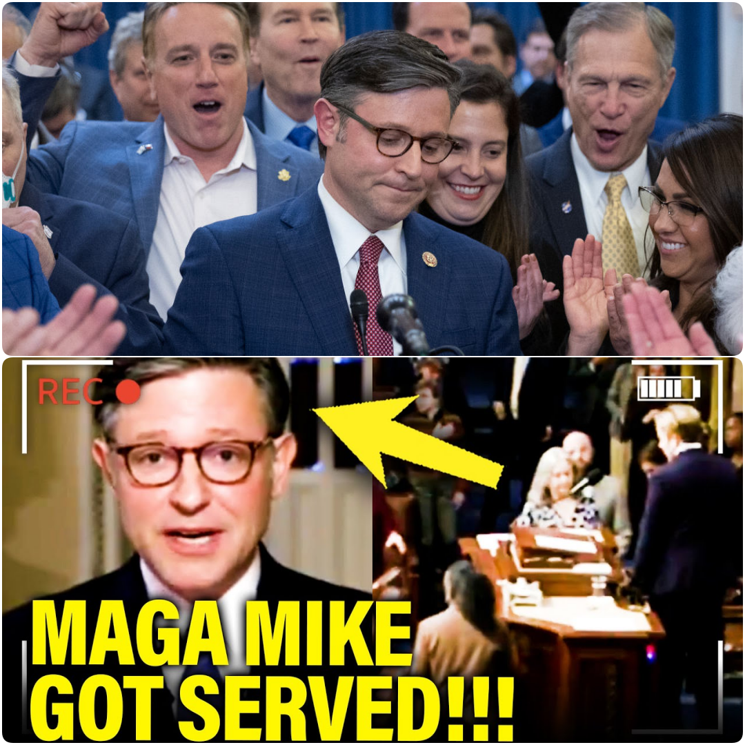 MAGA Mike Johnson Served With Lawsuit as He Leaves House Floor ...