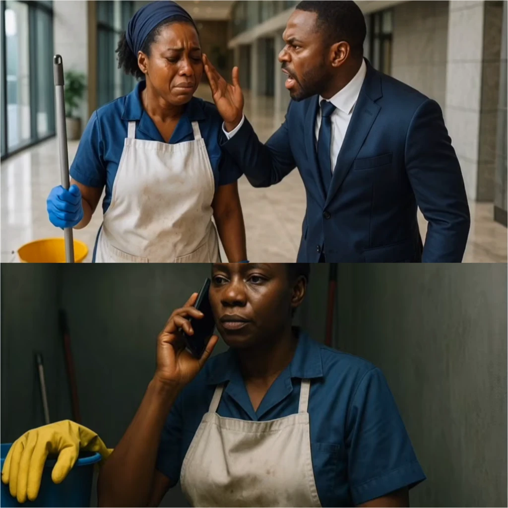 Single Mom Janitor Slapped By A Billionaire CEO, Her Birthmark Revealed ...
