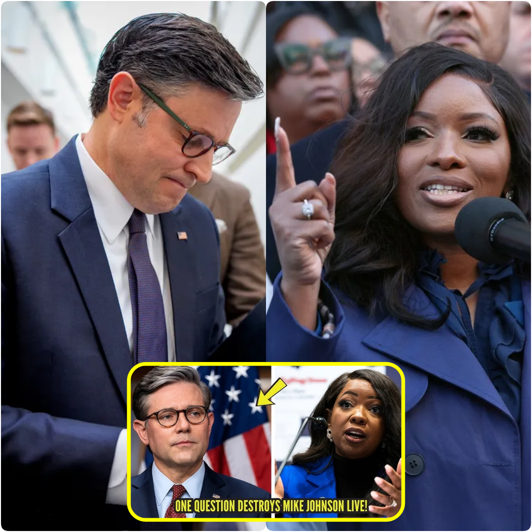 ⚡ Shock on Capitol Hill! Rep. Jasmine Crockett Confronts Speaker Mike Johnson Over Alleged ...